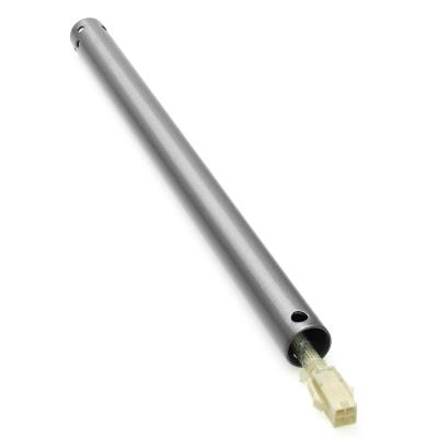 30,5 cm Westinghouse down rod for ceiling fans in silver colors