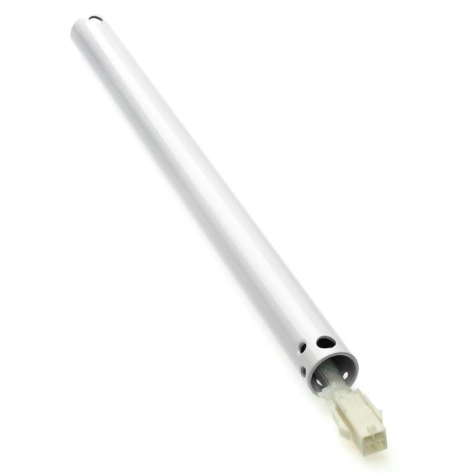 30,5 cm Westinghouse down rod for ceiling fans in white