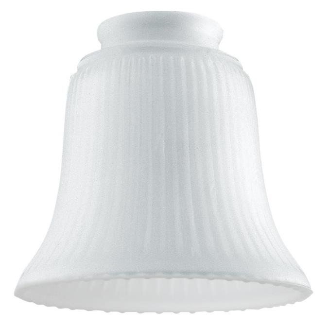4,1 cm Frosted Ribbed Bell Shade