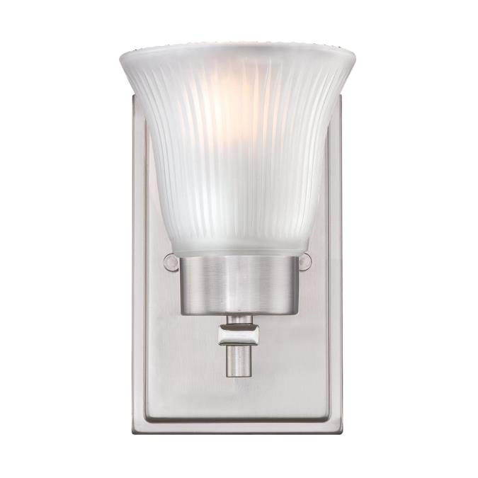 4,1 cm Frosted Ribbed Bell Shade